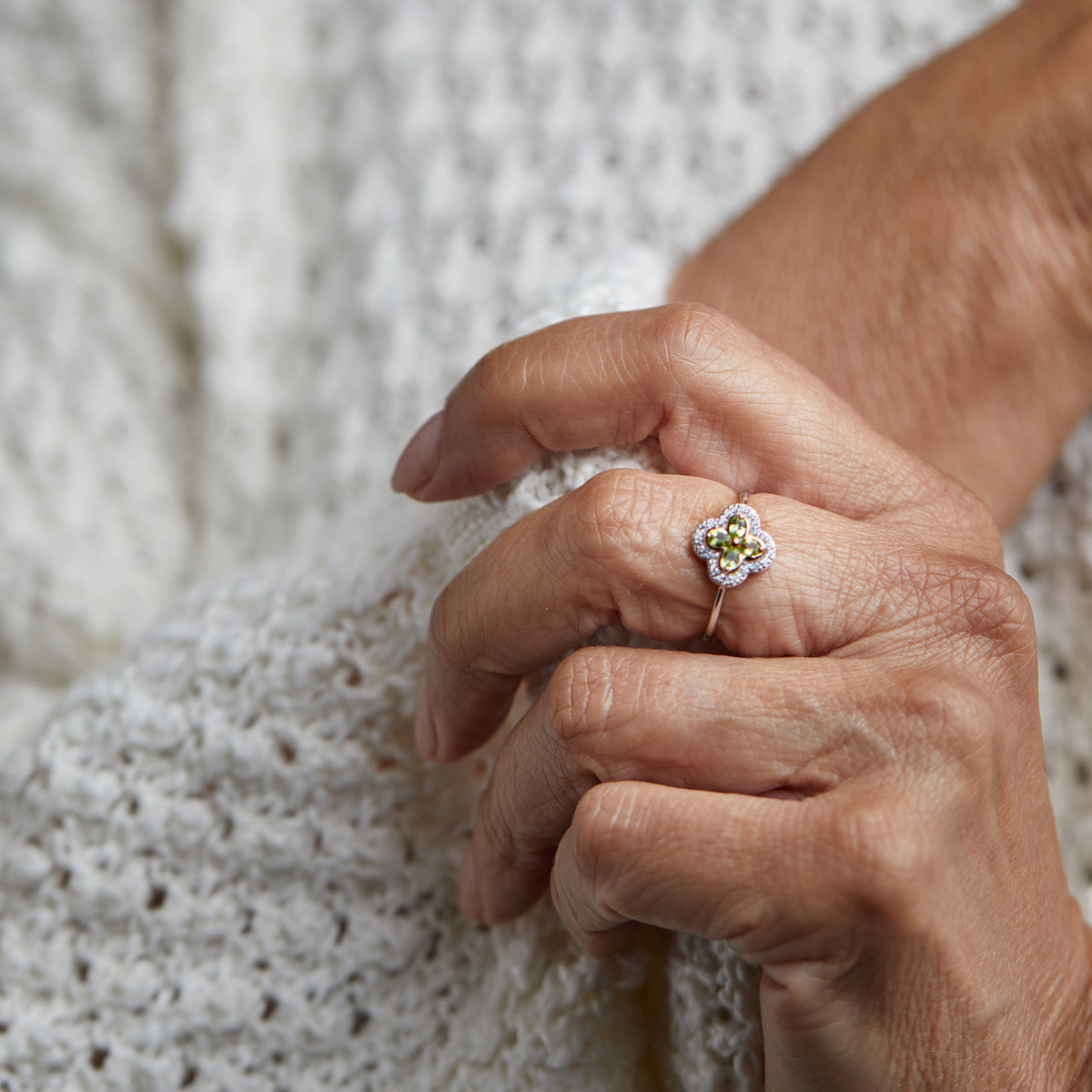 Tudor Court Peridot Ring – Clogau Outlet