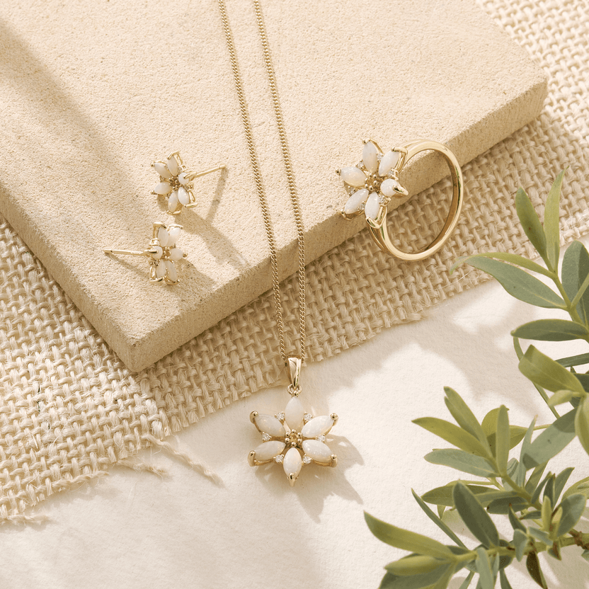 Snowdon Lily Opal Ring – Clogau Outlet